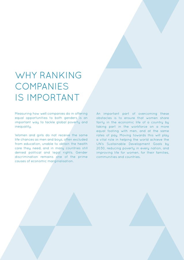 Equileap gender equality Global report and ranking 2018 | PDF