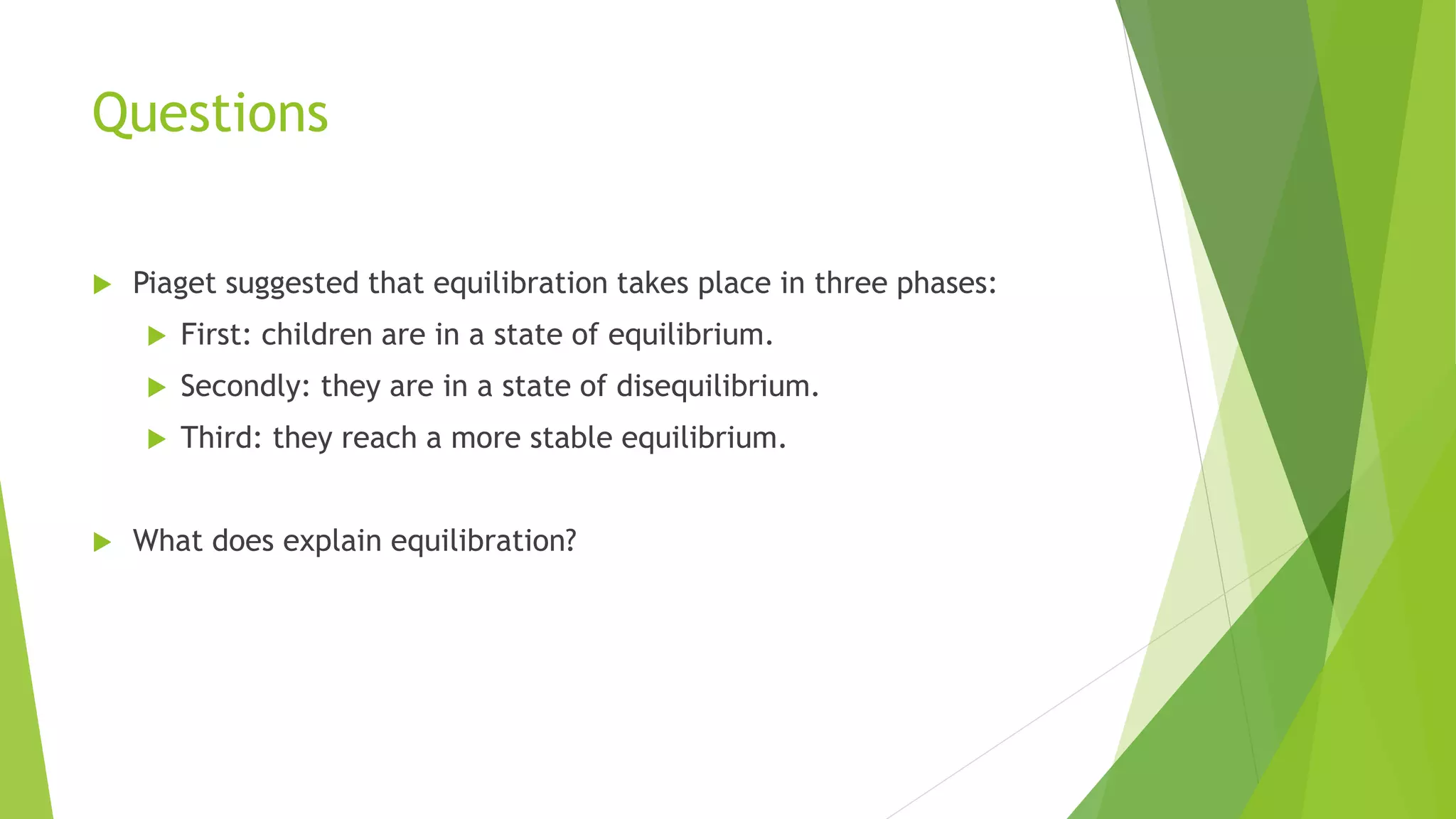 Equilibration | PPTX