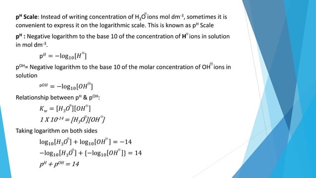 2nd Lecture on Ionic Equilibria | Chemistry Part I | 12th Std | PPT 2nd Lecture on Ionic Equilibria | Chemistry Part I | 12th Std | PPT