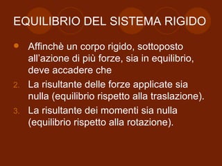 Equilibrio del corpo rigido | PPT