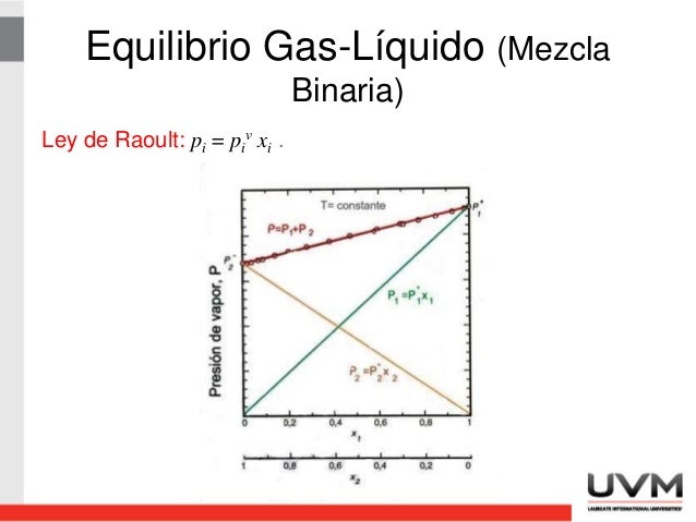 Equilibrio de Fases: Líquido-Vapor