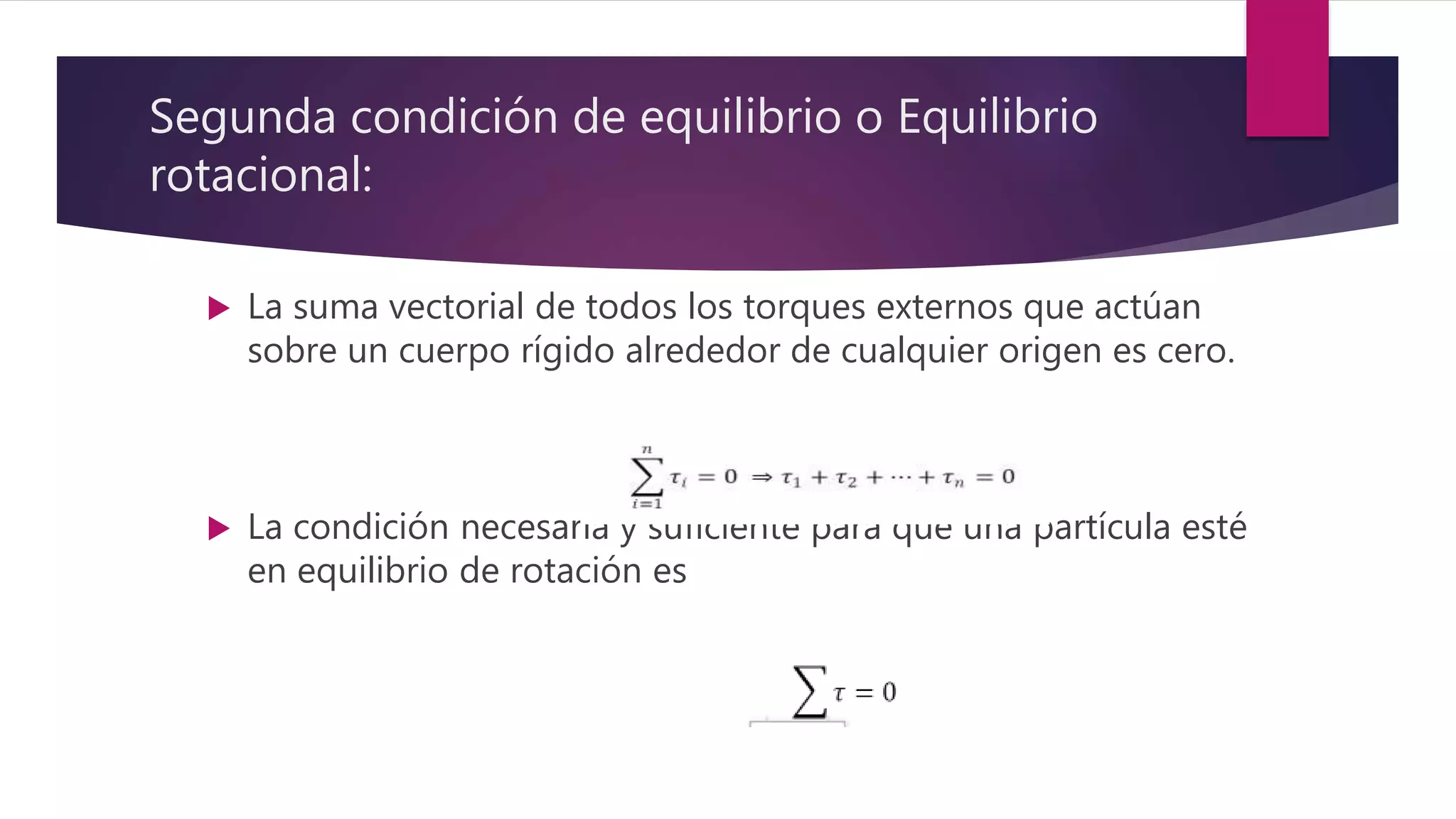 Equilibrio de un cuerpo en3d | PPT