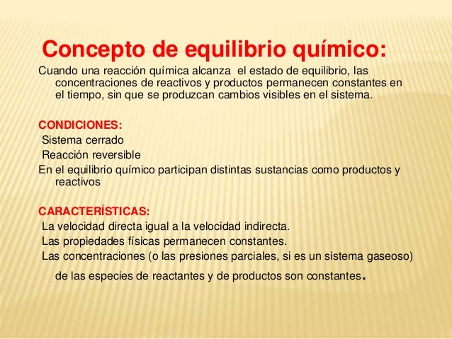 Equilibrio Quimico