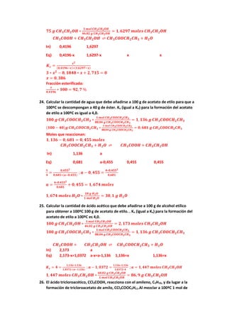 Equilibrio químico | PDF