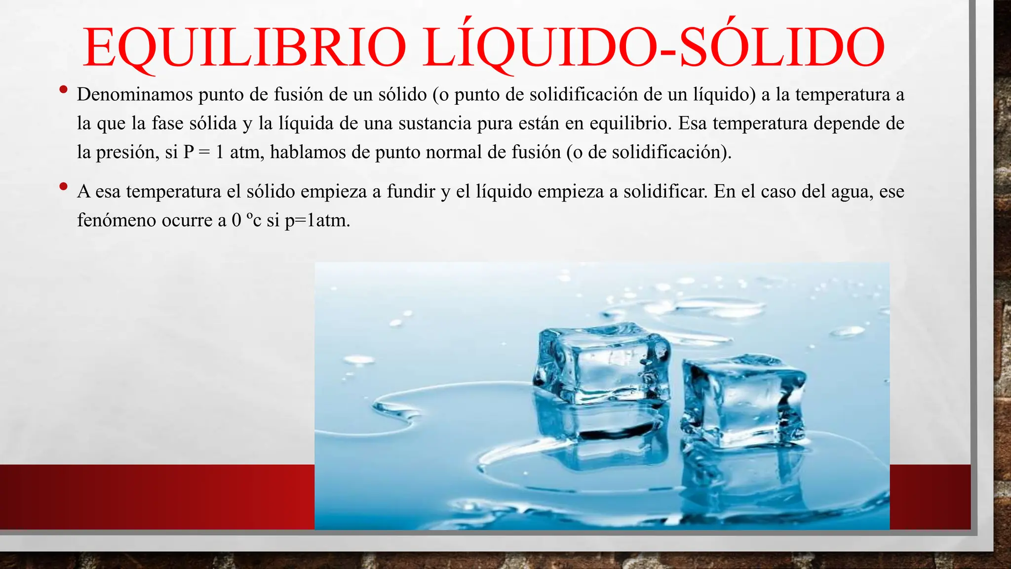 EQUILIBRIO SOLIDO-LIQUIDO. ESPOCH MSpptx | PPT