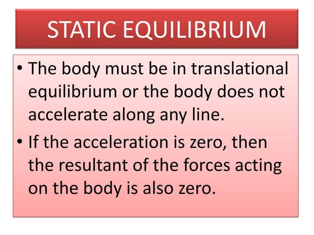Equilibrium | PPTX