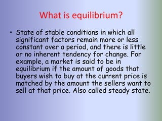 Equilibrium.......................................... | PPT