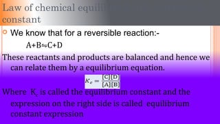 Equilibrium Class 11 Cbse Ncert Ppt