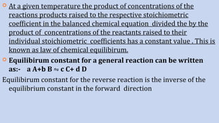 Equilibrium Class 11 Cbse Ncert Ppt