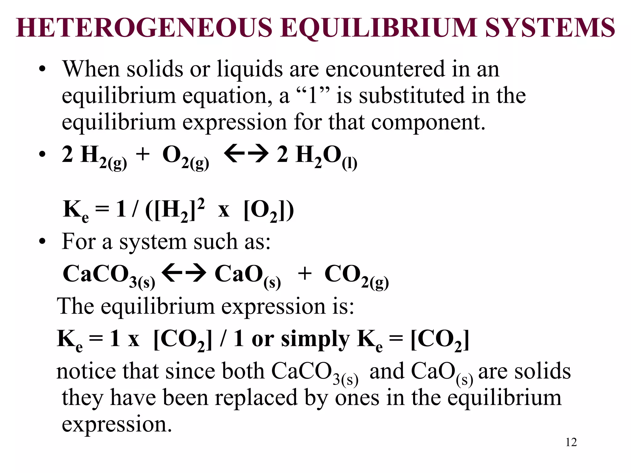 Chemical Equilibrium | PPSX
