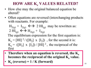 Chemical Equilibrium | PPSX