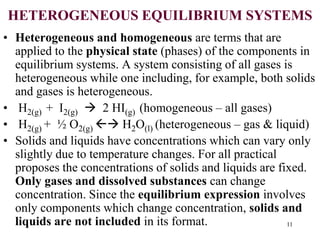 Chemical Equilibrium | PPSX