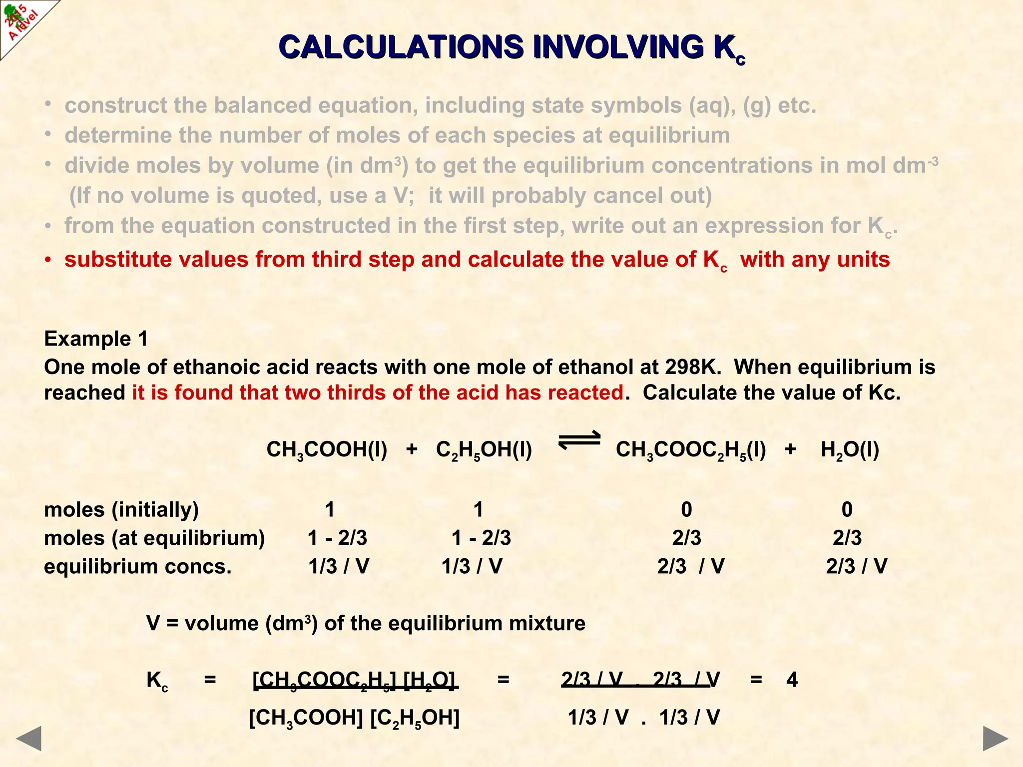 EQUILIBRIUM of reversible reactions in chemistry | PPT