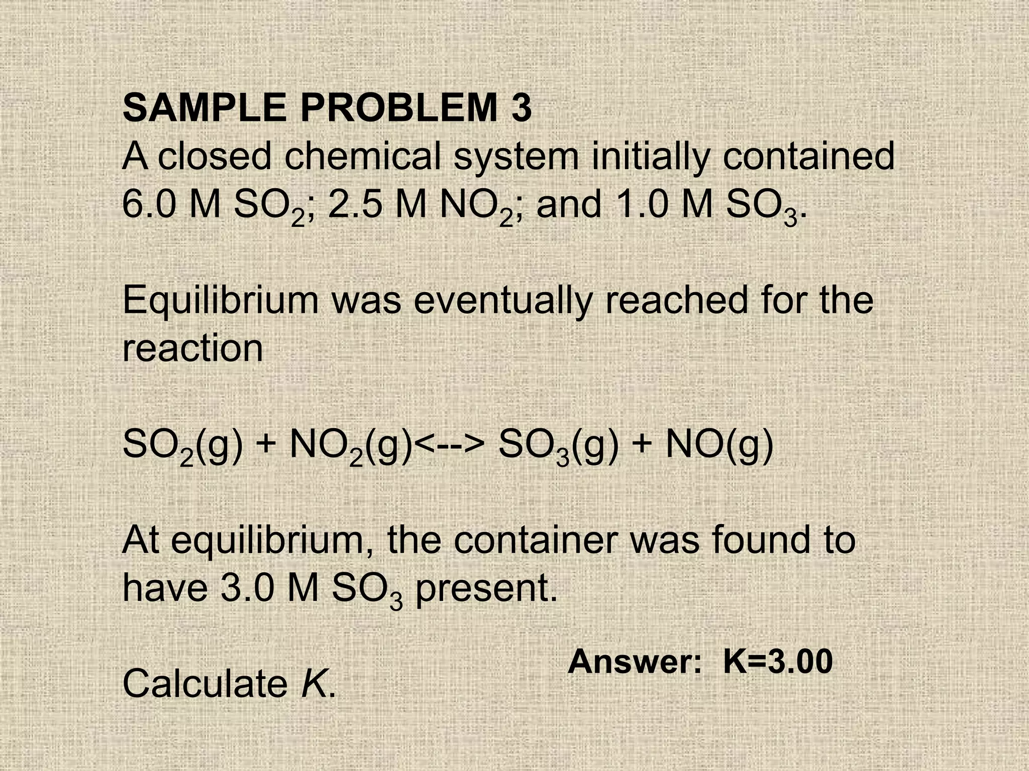 Equilibrium kc calculations | PPT