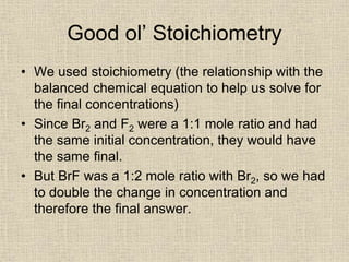 Equilibrium kc calculations | PPT