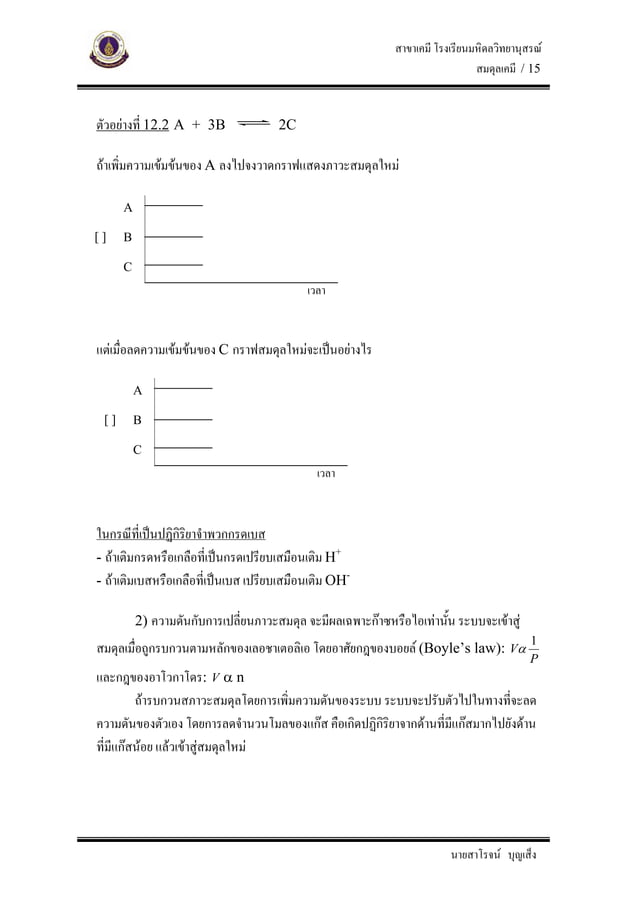 Equilibrium mahidol | PDF