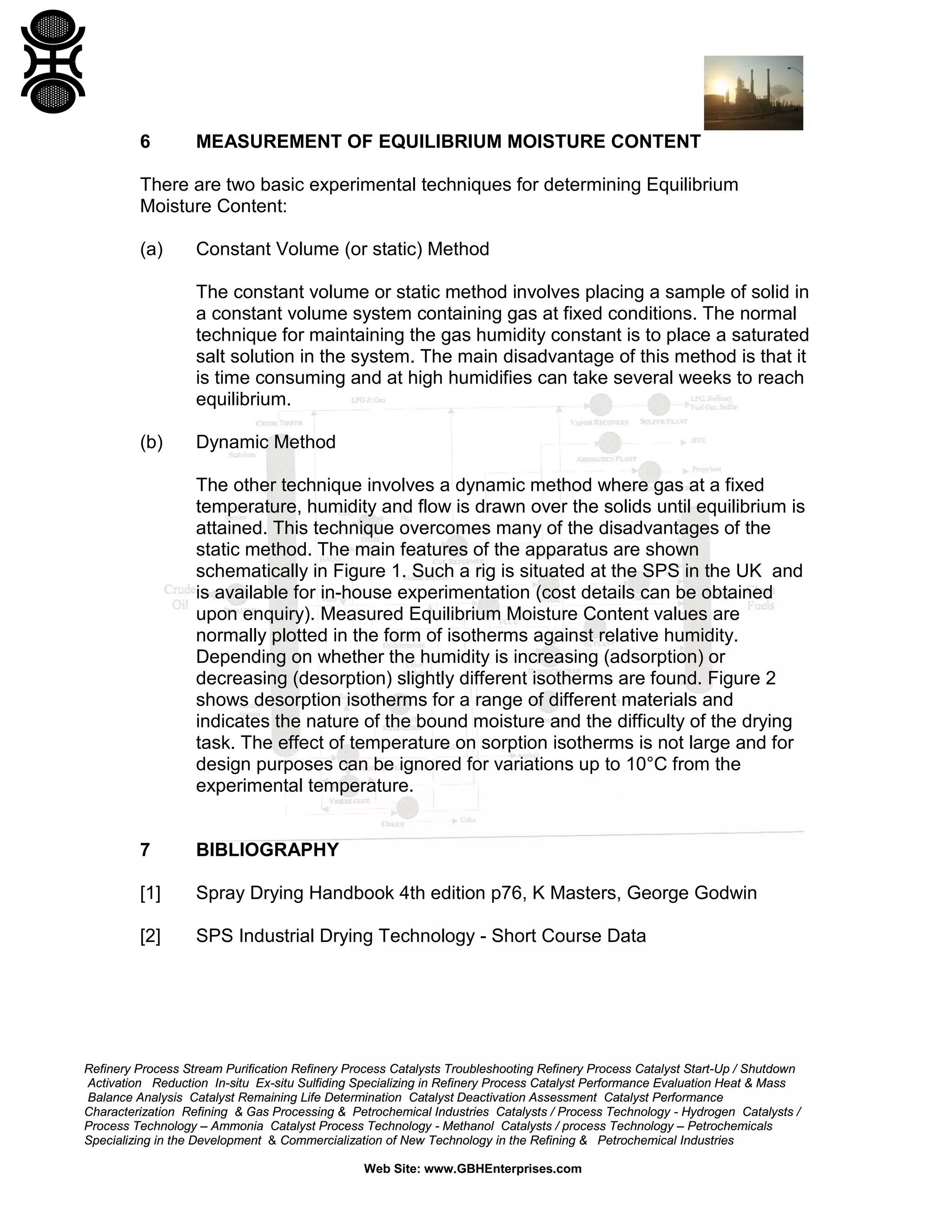 Equilibrium Moisture Content | PDF