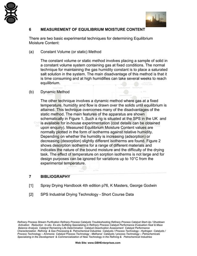 Equilibrium Moisture Content | PDF | Chemistry | Science