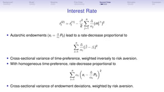 Incomplete-Market Equilibrium with Unhedgeable Fundamentals and Heterogeneous Agents | PDF