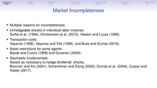 Incomplete-Market Equilibrium with Unhedgeable Fundamentals and ...