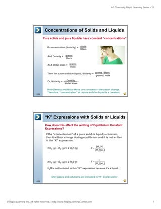 Equilibrium slides | PDF