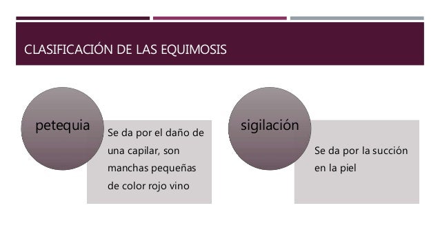 Equimosis O Hematoma