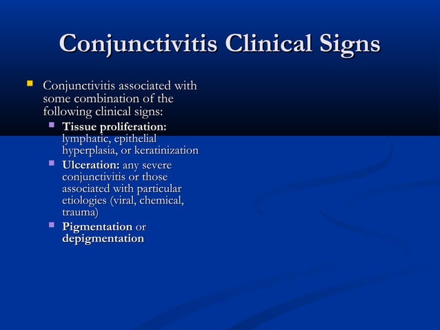 Equine conjunctivitis | PPT