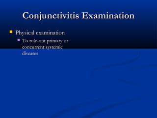 Equine conjunctivitis | PPT