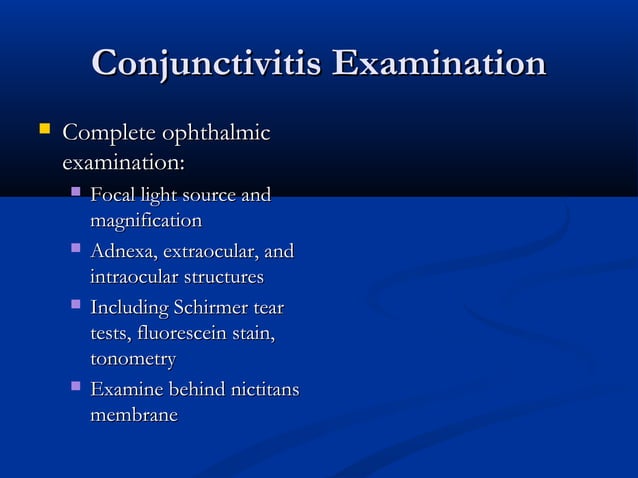 Equine conjunctivitis | PPT