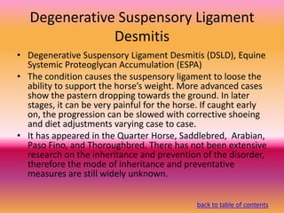 Equine genetic disorders | PPT