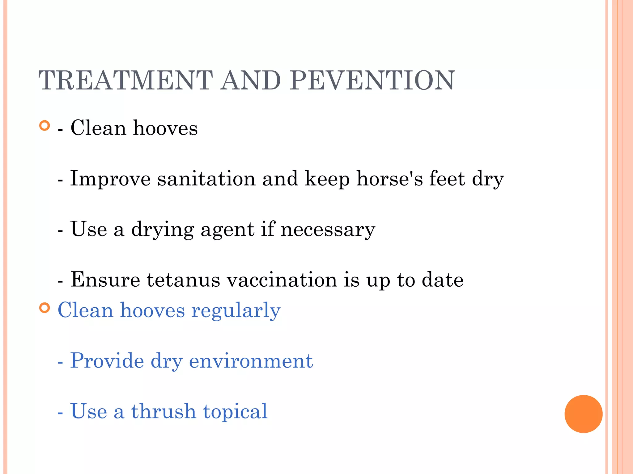 various affection of equine hoof | PPT