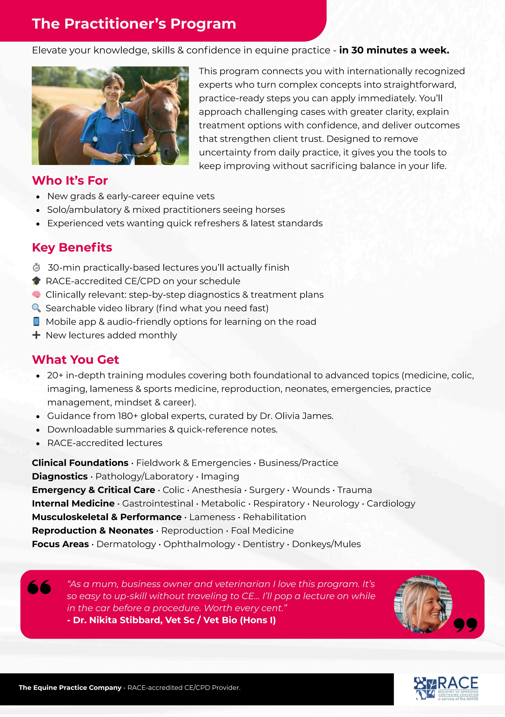 Equine Veterinary Education for Practitioners | PDF