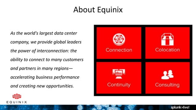 Equinix Customer Presentation | PPTX | Cloud Computing | Internet