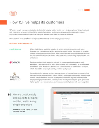 Equinox Partners - 15Five Leader's Guide | PDF