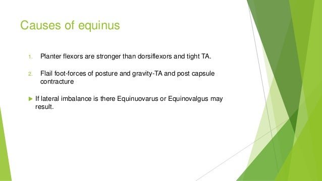 Equinus