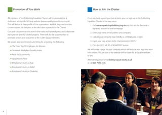 Equip Publishing Equalities Charter Booklet | PDF
