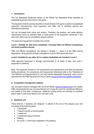 Equipment and Software Appendix to the 3x3 Official Rules | PDF