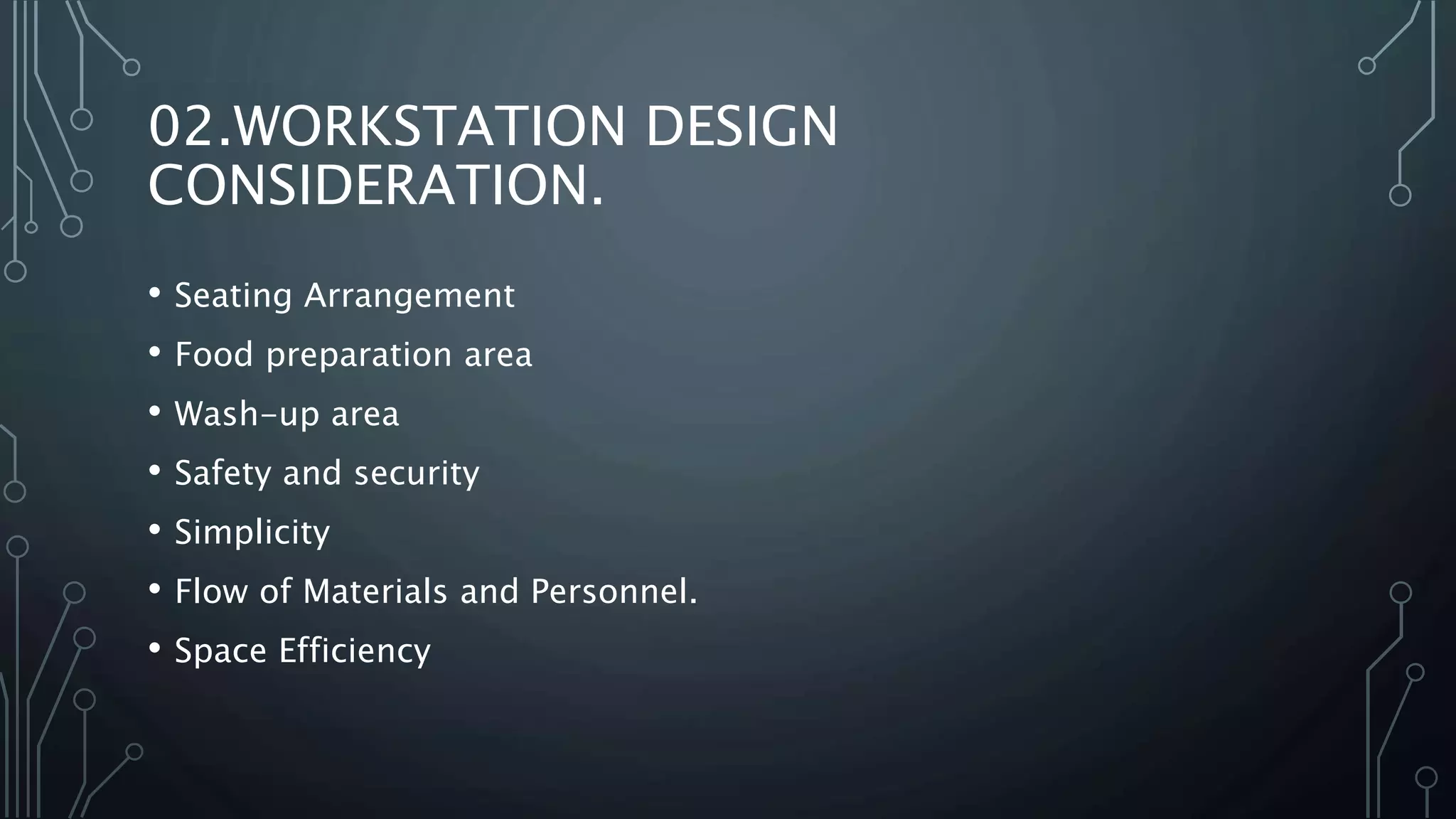 Equipment and design consideration in banquet management | PPTX