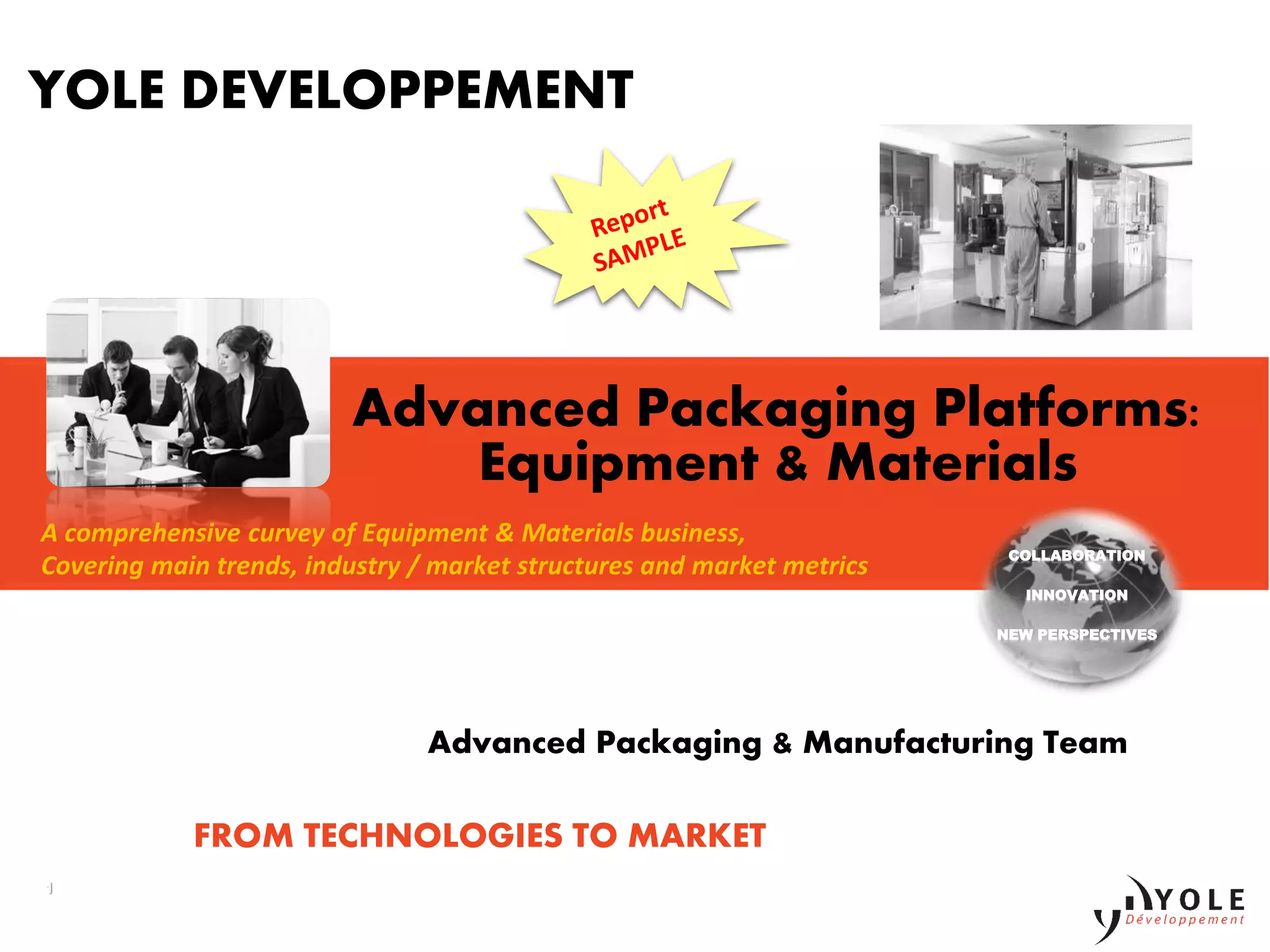 Equipment & Materials for 3DIC & Wafer-Level Packaging Applications ...