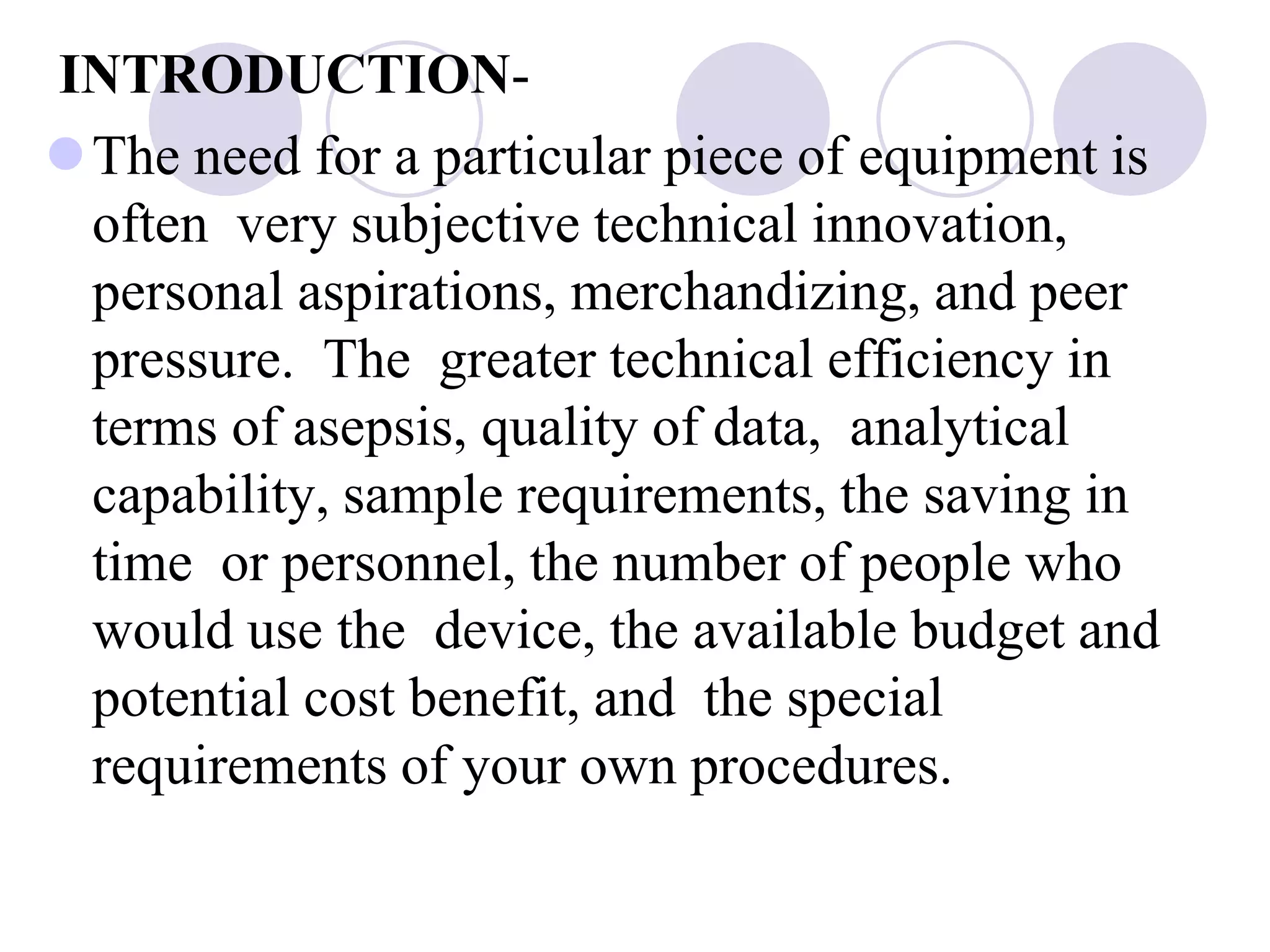 Equipment and materials for animal cell culture | PPT