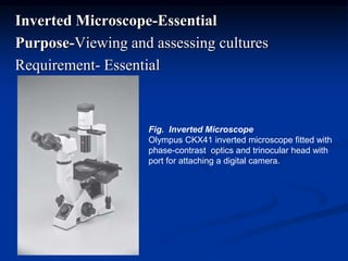 Equipment and materials for animal cell culture | PPT