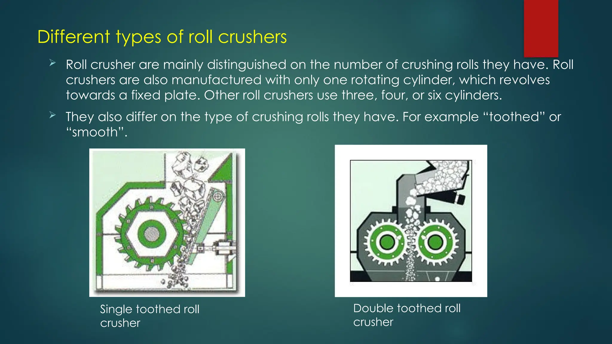 in various crushing and grinding, milling | PPTX