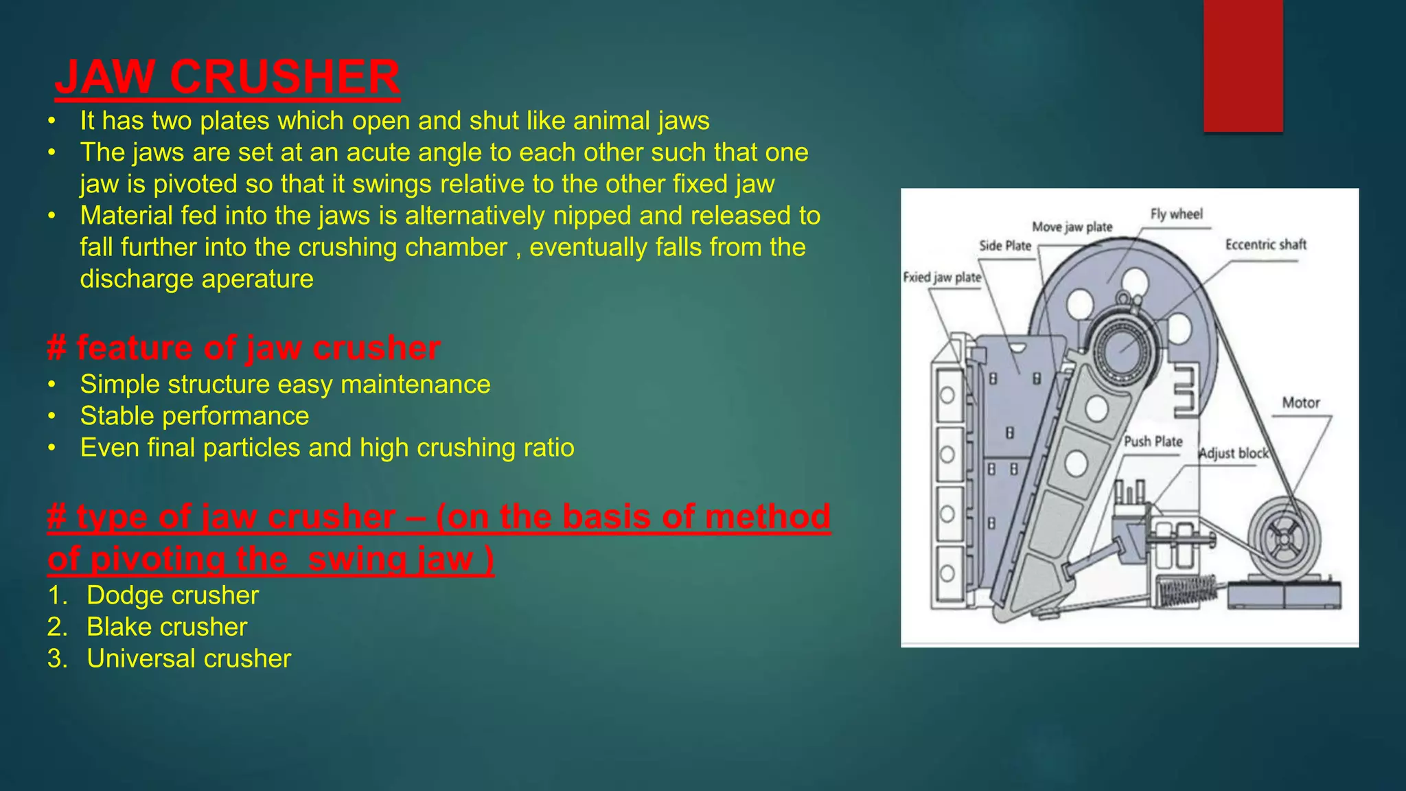EQUIPMENT AND STEP INVOLVED IN LIBREATION AND COMMINUTION (1).pptx