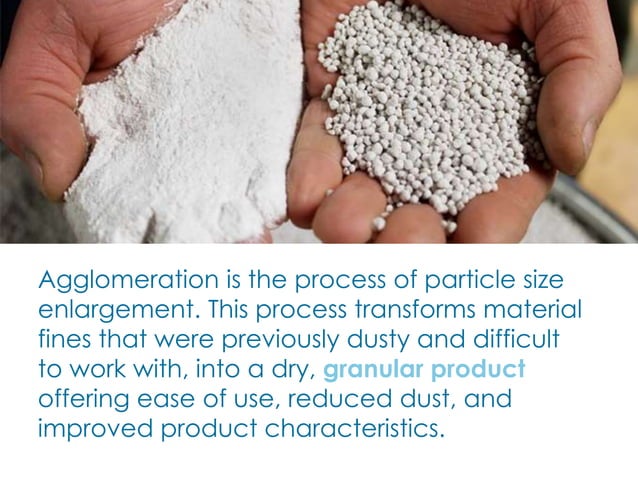 Agglomeration Equipment Basics | PPT