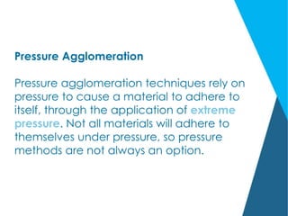 Agglomeration Equipment Basics | PPTX | Geology | Science
