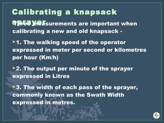 Equipment calibration knapsack | PPT