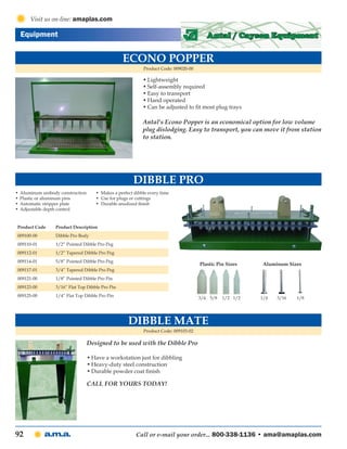 Greenhouse Equipment Catalogue | PDF