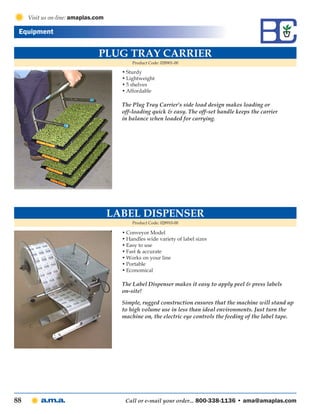 Greenhouse Equipment Catalogue | PDF