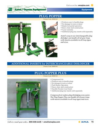 Greenhouse Equipment Catalogue | PDF