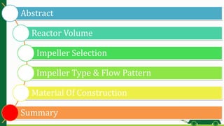 Reactor Design | PPT
